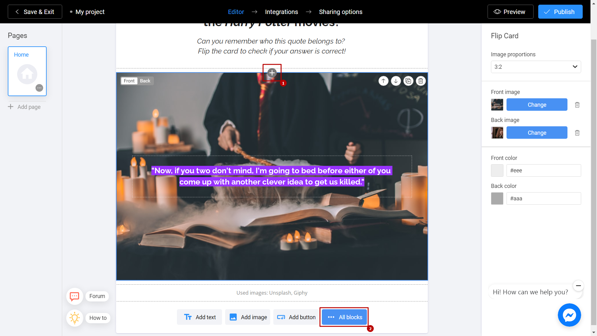 Blocks - Interacty Help Center